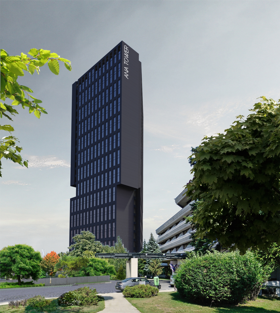 STRABAG building LEED-certified office tower in central Bucharest